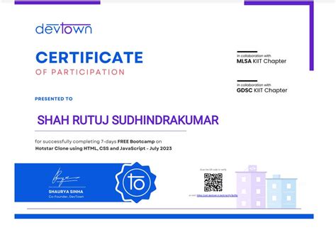 Rutuj Shah On Linkedin Devtown Mlsa Gdsc Javascript Reactjs