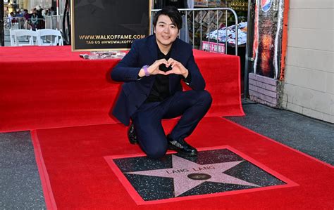 Chinese Pianist Lang Lang Honored With Hollywood Walk Of Fame Star