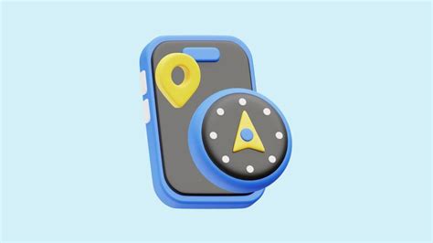 Gps Navigation Animated 3d Icon 52117498 Stock Video At Vecteezy