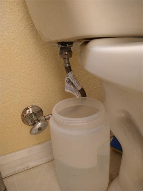 Leaking From Ballcock Thread Rplumbing