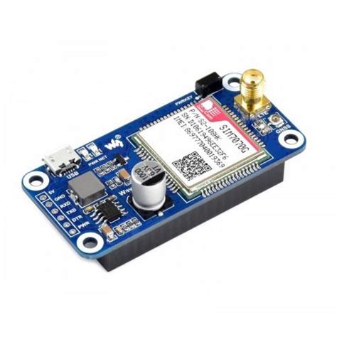 SIM7070G NB IoT Cat M GPRS GNSS HAT dành cho Raspberry Pi global band support