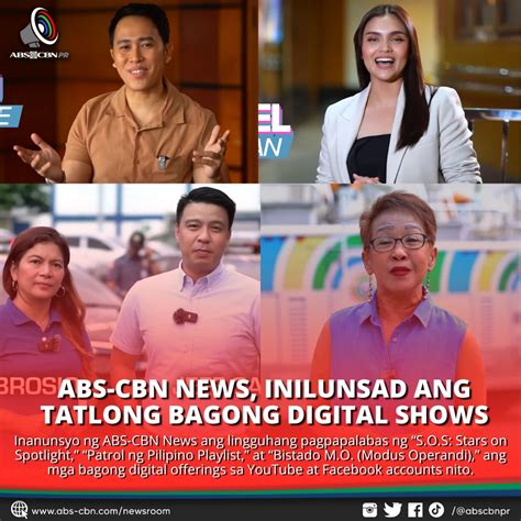 ABS-CBN News, inilunsad ang tatlong bagong digital shows