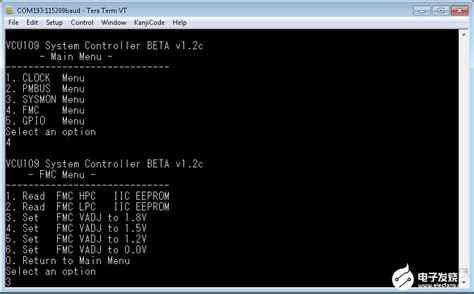 UltraScale开发板与套件 使用System Controller手动调整VADJ 电子发烧友网