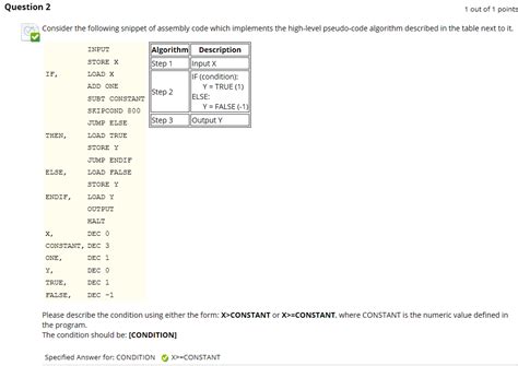 Solved Topic Marie Programming Basic Analysis Of