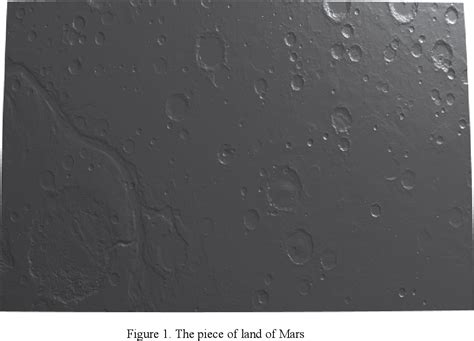 Figure 1 From Feature Extraction Algorithms For Automatic Craters