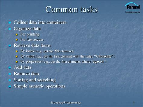 Ppt Lecturer 14 The Stl Containers Iterators And Algorithms Powerpoint Presentation Id