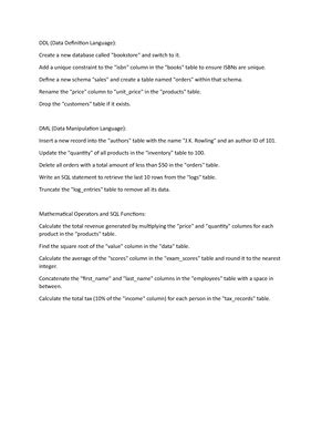 Data Science Bootcamp Syllabus Hyperion Dev BOOTCAMP OVERVIEW Data Science Overview Data