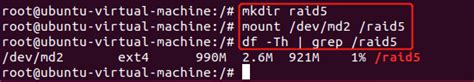 linux下实现raid磁盘阵列（ubuntu18 04 raid0、1、5） ubuntu raid csdn博客