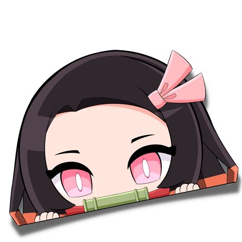 Demon Slayer Nezuko Sticker Decal Etsy