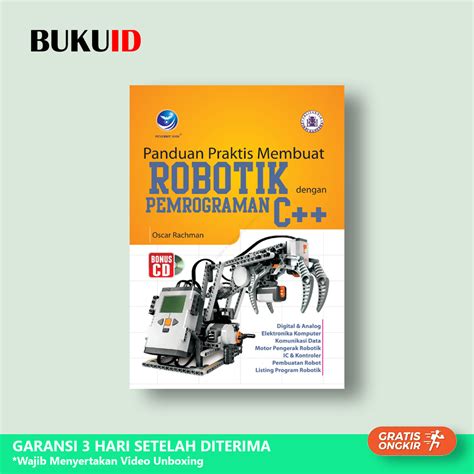 Jual Buku Panduan Praktis Membuat Robotik Dengan Pemrograman C CD Original Shopee Indonesia