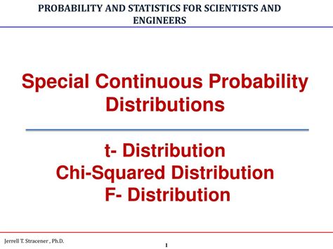 PPT PROBABILITY AND STATISTICS FOR SCIENTISTS AND ENGINEERS PowerPoint Presentation ID