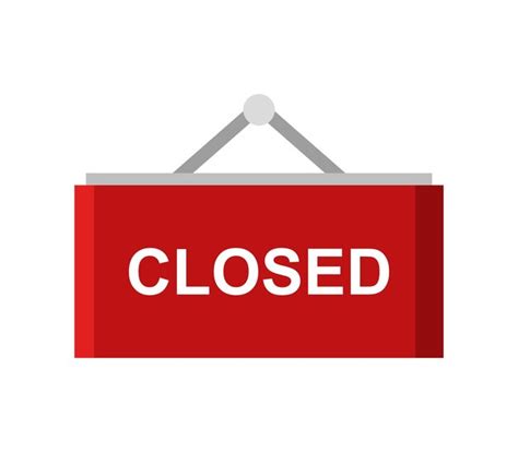 닫힌 기호 무료 벡터