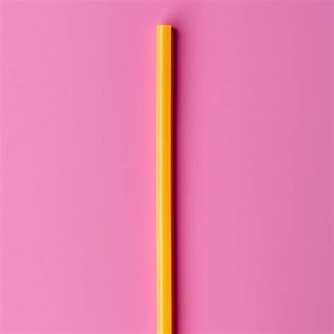 Drinking Straw Isolated Premium Ai Generated Image