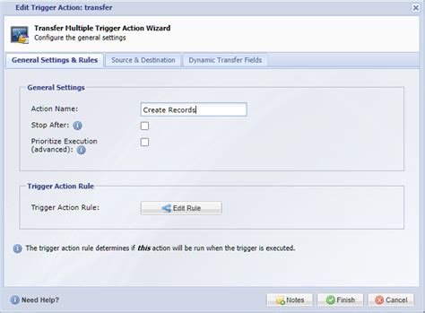 Trigger Action Transfer Multiple Records To Another Table Logiforms Help Center