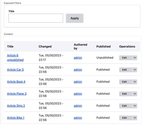 Create An Admin Page Using Views In Drupal Webwash