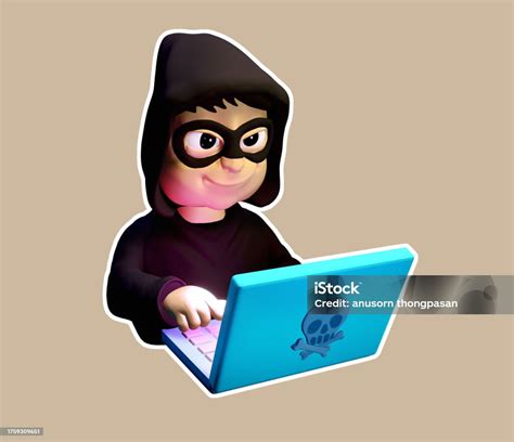 강도 캐릭터 3d 렌더링 그림 3d 사이버 스파이 그림 렌더링 해커 3d 렌더링 아이콘 그림 웹 사이트 응용 프로그램 인쇄 문서 3차원 형태에 대한 스톡 사진 및 기타