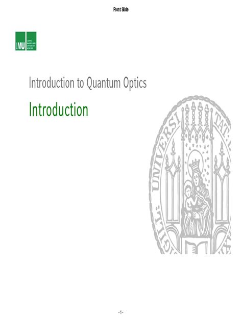 quantum optics pdf quantum optics electromagnetic radiation