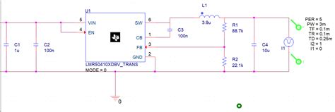 LMR TI PSpice Model Question Validation Power Management Forum Power Management TI