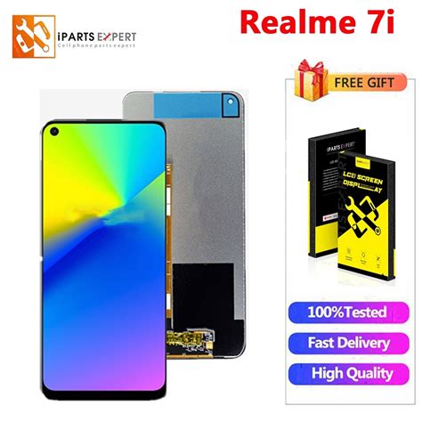 Jual IPARTSEXPERT Original LCD For Realme 7i C17 RMX2103 RMX2101 LCD Display Screen Snapdragon