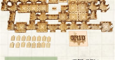 The Grid 3d Modular Terrain By Raybox Games Tile Group Three Modern Future Set Gamefound
