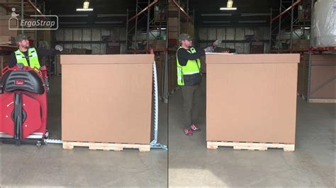 Ergostrap Ergopack Manual Strapping Comparison Youtube