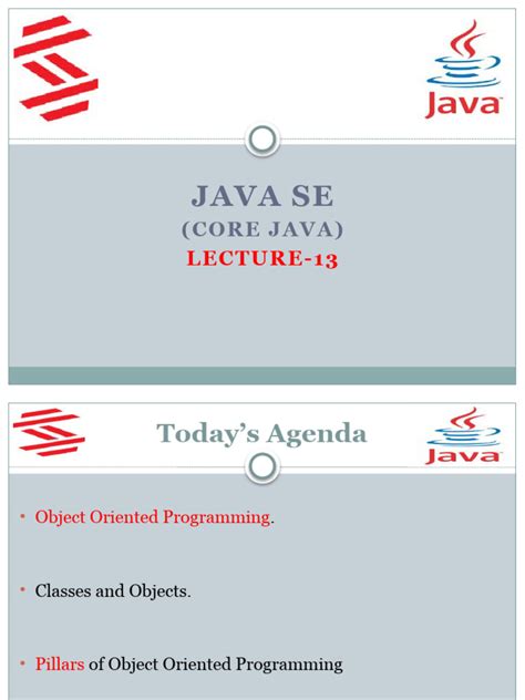 Lec 13 Java Se Download Free Pdf Object Computer Science