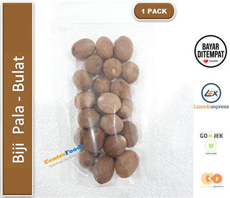 Biji Pala Bulat 100gr [ Harga Per Pack ] Lazada Indonesia