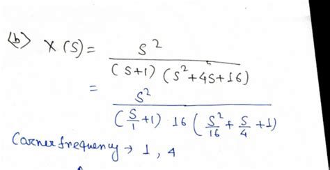6 sketch bode log magnitude plot for the following transfer functions