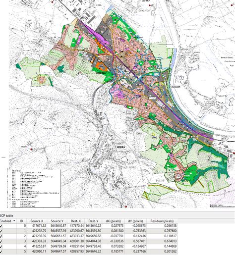 Why Does The Georeferencing Tool In Qgis 3282 Place The Referenced