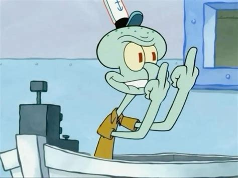 Typical Squid Funny Cartoon Images Spongebob Funny Squidward Funny