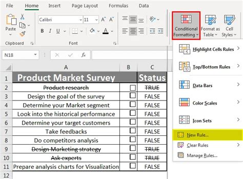 Checkliste In Excel Wie Erstelle Ich Eine Checkliste In Excel Beispiele Excel Tipps 2025