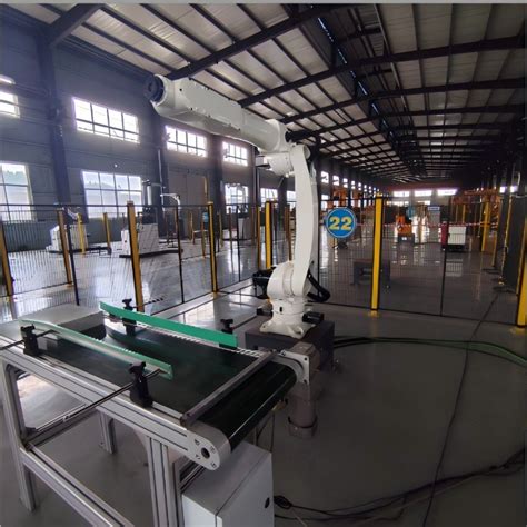 Robotic Arm For Efficient Palletizing And Material Handling Tasks Robot Arm And Industrial Robot