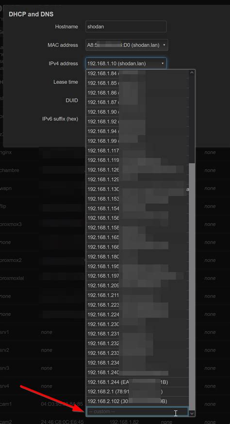 Add DNS Setting To Static Lease Configuration Feature Requests OpenWrt Forum