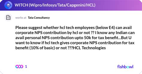 Please Suggest Whether Hcl Tech Employees Below E Fishbowl