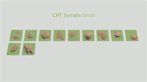 unity low poly modular terrain pack