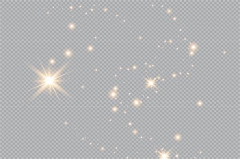 투명 한 배경에 격리 된 황금 빛나는 조명 효과의 집합입니다 빛 빛 효과 별이 반짝반짝 폭발했다 0명에 대한 스톡 벡터 아트 및 기타 이미지 Istock