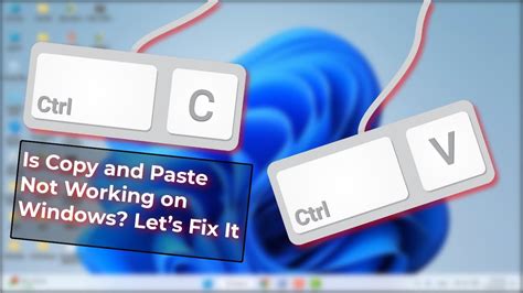 How To Fix Copy And Paste Isnt Working On Windows YouTube