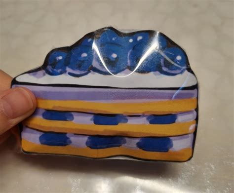 말랑이 케이크 종이 스퀴시 무료도안 네이버 블로그