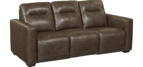 Havertys Leather Sofa Recliner Cabinets Matttroy