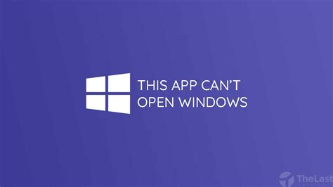 √ cara mudah mengatasi this app can t open di windows