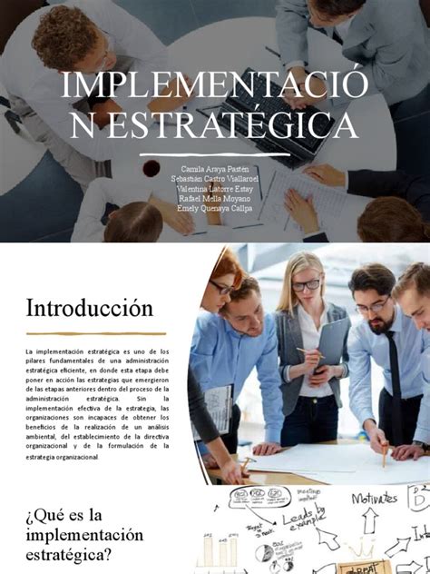 ImplementaciÓn EstratÉgica Pdf Planificación Estratégica Business