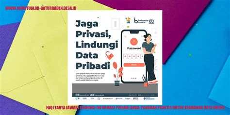 Panduan Keamanan Data Pribadi Online - Kemutug LorDesa Kemutug Lor | Kab. Banyumas