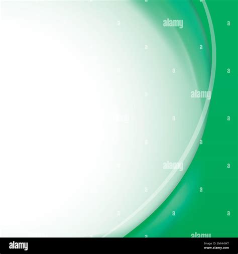 Emerald Green Curve Frame Template Vector Stock Vector Image And Art Alamy