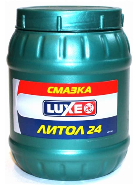 Литол 24: описание, свойства, применение, аналоги