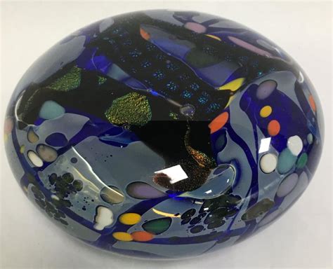 Sold At Auction Signed Jim Karg Art Glass Sculpture