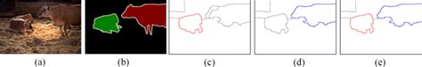 hierarchical image segmentation and composition a original image b