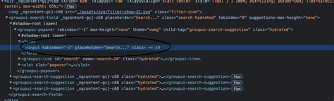 javascript how to apply styling to shadow root element in angular