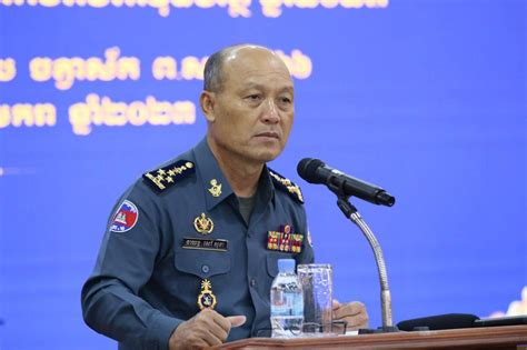 ឯកឧត្តមនាយឧត្តមសេនីយ៍ សៅ សុខា ដឹកនាំកិច្ចប្រជុំបូកសរុបលទ្ធផលការងារកងរាជអាវុធហត្ថឆ្នាំ២០២២