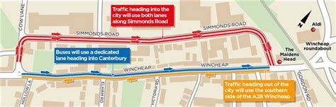 Gyratory System Plans The Wincheap Society