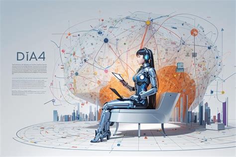 Premium Ai Image Data Visualization Complex Information Network Artificial Intelligence